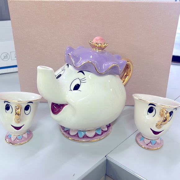 Disney | Other | Kato Kogei Disney Beauty And The Beast Mrs Potts And ...